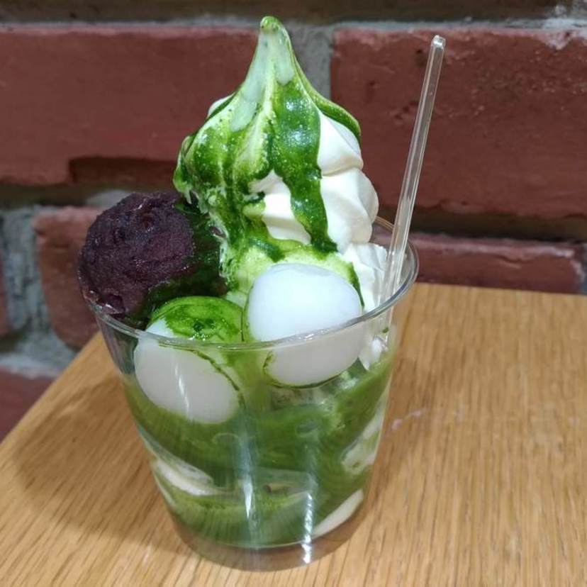3 Japanese style sundaes topped with sweet bean paste ! | asatan