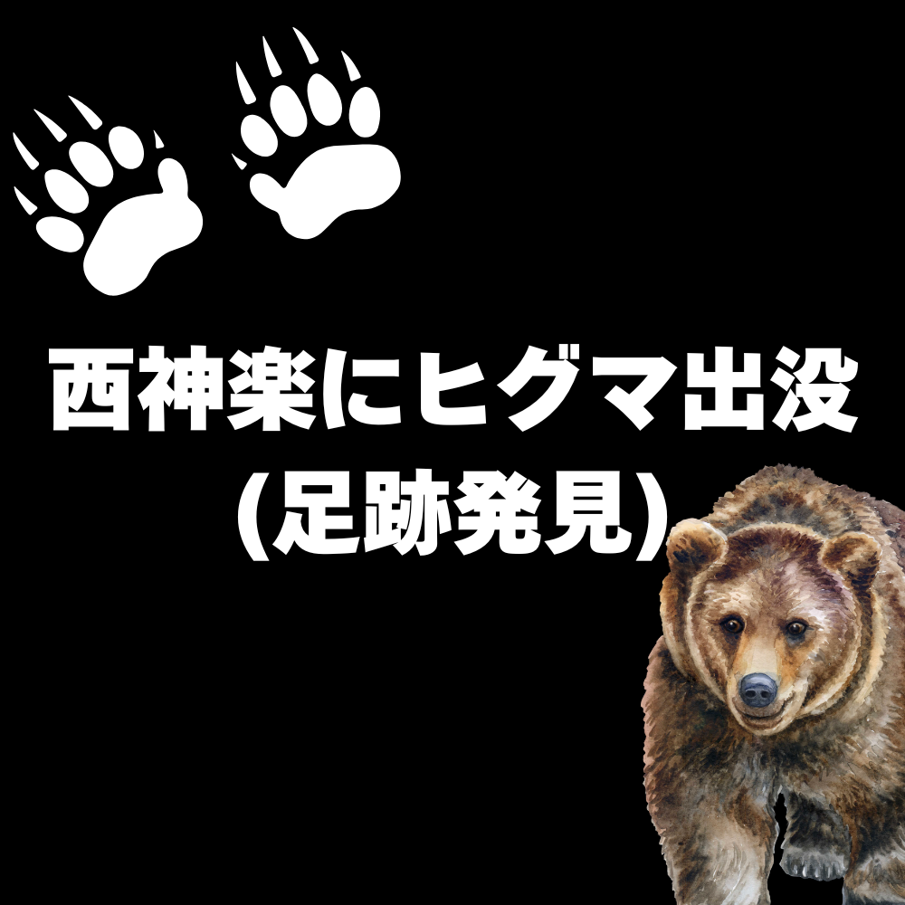 【3月23日】旭川市西神楽にヒグマ出没(足跡発見) | asatan
